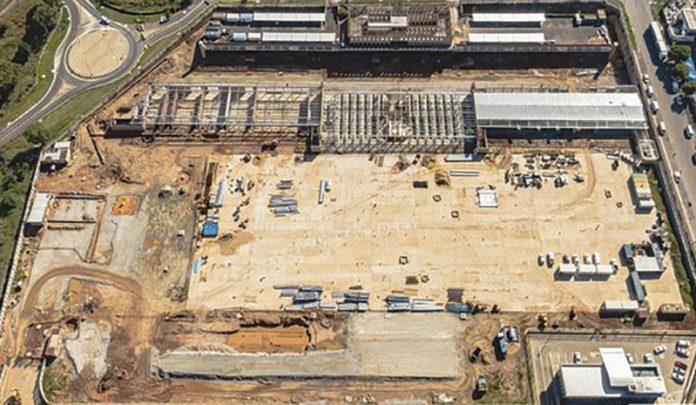 In Johannesburg, the Selby Bus Rapid Transit depot is taking shape ...